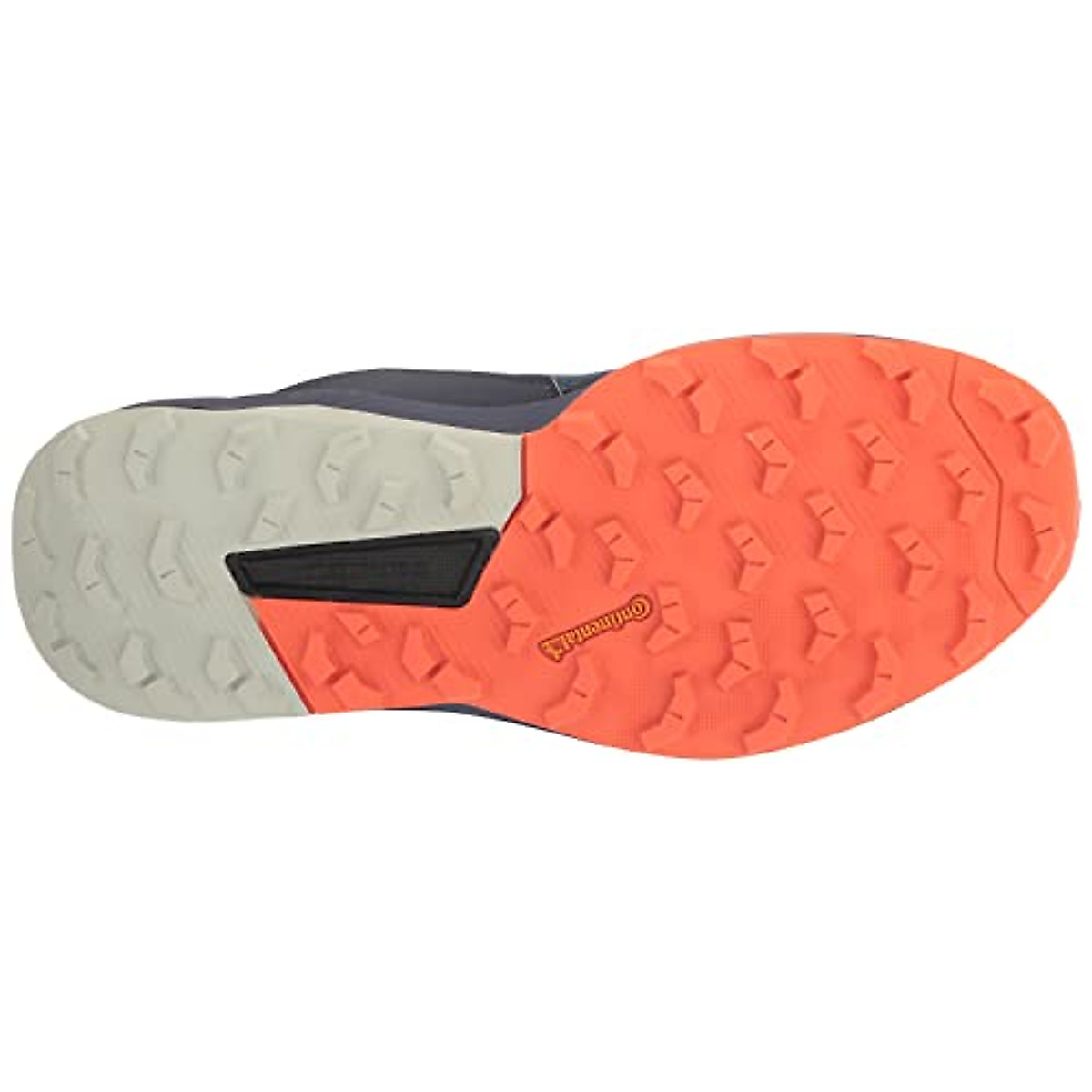 adidas Men's Terrex Trailrider Trail Running Shoe, Wonder Steel/Magic Grey Met/Impact Orange, 10