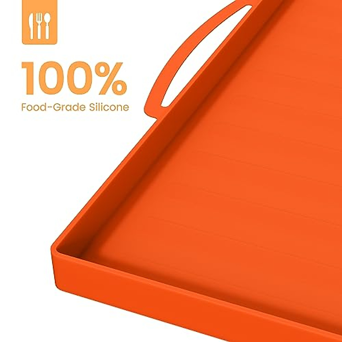 Silicone Griddle for Blackstone 28 Inch Griddle, Size:28 x 17 x 1 inches, Food Grade Waterproof Silicone Mat, Protect Your Griddle from Rodents, Insects, Debris, and Rust(Orange)