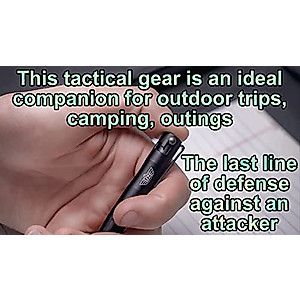 UZI Tactical Bolt Action Pen, Ultra Durable Aircraft Aluminum (UZI-Tacpen15-GM) Ballpoint Writing Tactical Pen Gun Metal