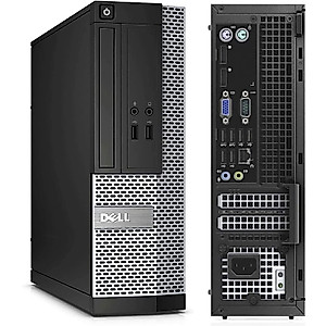 Dell OptiPlex Computer Desktop PC, Intel Core i5 3rd Gen 3.2 GHz Processor, 16GB RAM, 2TB HDD, New 22 Inch LED Monitor, RGB Keyboard and Mouse, WiFi, Windows 10 Pro (Renewed)