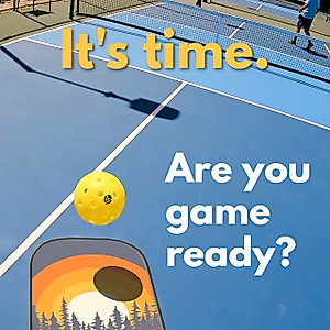 Pickleball Paddles Set of 2 - USAPA Approved Pickle Ball Racket - Indoor Outdoor Game - 4 Balls, Ball Retrievers, Carrying Bag - Court Equipment for Men Women Family - Pro Racquet Sets