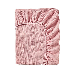 Muslin Changing Pad Cover,Ultra Soft Breathable Diaper Changing Table Cover for Baby Boys Girls,Neutral Fitted Changing Pad Sheets