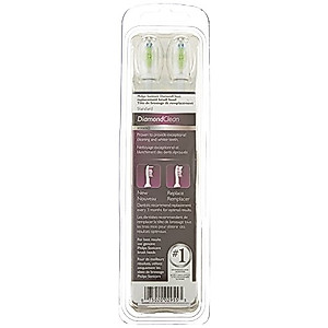 Philips Sonicare HX6062/64 Diamondclean Replacement Brush Heads, Standard 2 pack