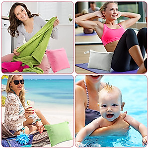 4 Pieces Wet Dry Bag for Baby Cloth Diapers Wet Diaper Bag Washable Travel Bags Reusable with 2 Pockets for Pool Yoga Gym Travel Beach Swimwear Clothes