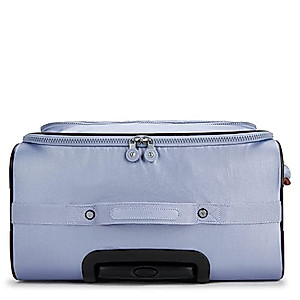 Kipling Parker Medium Metallic Rolling Luggage Clear Blue Metallic