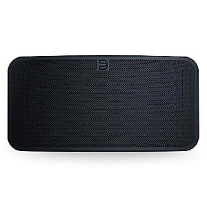 Bluesound Pulse 2i Wireless Multi-Room Smart Speaker with Bluetooth - Black - Compatible with Alexa and Siri