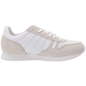 K-Swiss womens Granada Sneaker, White/Off White, 7 US