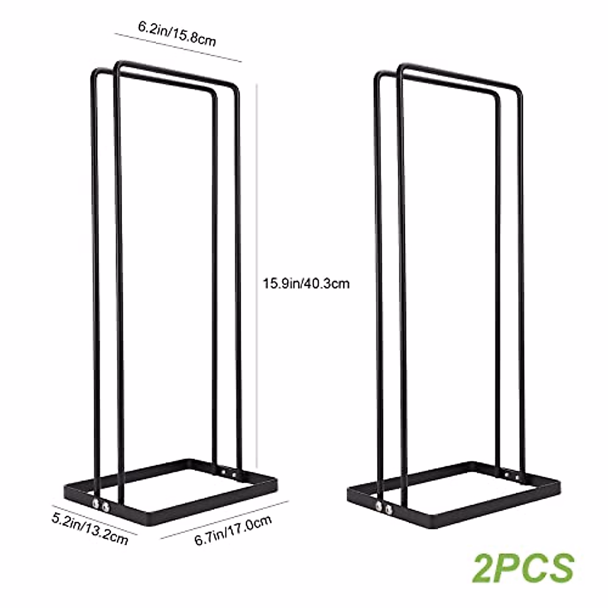 Hanger Organizer Holder, 2Piece Hanger Stacker for Laundry Room Closet Dry Cleaning Room, Hanger Storage Rack for Adult or Kids Hangers