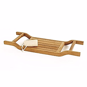 ARB Teak & Specialties Teak Tub Seat/Caddy Coach 34.5" (88 cm)