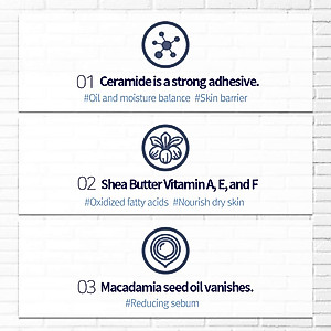 Pyunkang Yul Intensive Repair Cream - Ceramide Moisturizer for Dry Skin with Shea Butter & Macadamia Oil, 1.7 Fl. Oz