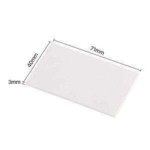 Cloudray 900-1600nm IR Infrared Laser IR Detection & Alignment Visulizer Detector Display Board Card A Type Keychiain(50x15x1mm)