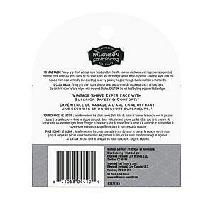 Wilkinson Sword Quad Blade Razor Blades Refills, 5 Count(Pack of 1)