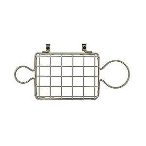 Spectrum Grid Over the Cabinet Styling Station (Satin Nickel) - Tall Bathroom & Under Sink Organizer for Hair Dryer, Beauty Tools, Accessories, & Home Essentials