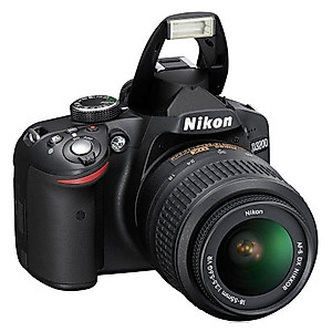 Nikon D3200 24.2 MP CMOS Digital SLR with 18-55mm VR and 55-200mm Non-VR DX Zoom Lenses