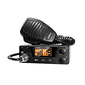 Uniden PRO505XL 40-Channel CB Radio. Pro-Series, Compact Design. Public Address (PA) Function. Instant Emergency Channel 9, External Speaker Jack, Large Easy to Read Display. - Black