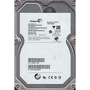 SEAGATE 1TB 7.2K 3.5 SATA 3G 32MB HARD DRIVE - ST31000528AS (Renewed)