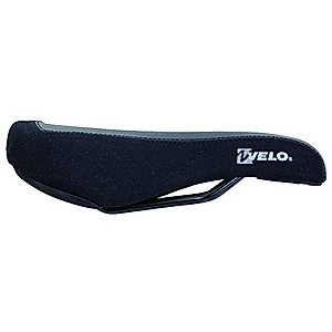 VELO BMX Gel Bicycle Saddle Black, 247x137mm