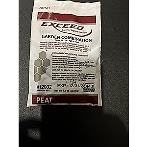 Exceed Pea and Bean Inoculant - Nitrogen for Peas and Beans - Garden Combo - Treats 8 Pounds of Seed - (1.5 OZ)