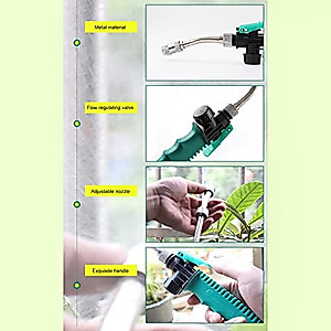 High Pressure Power Washer 2 in 1 High Pressure Washer High Pressure Cleaning Tool High Pressure Water Metal Water High Pressure Power Garden Sprinkle Car Protection Blanket (A, One Size)