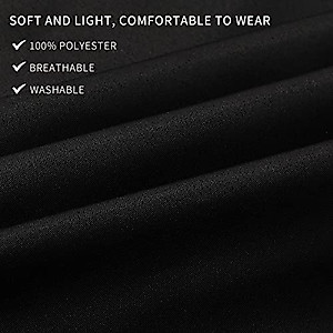 Yhywcy Bib Apron Adjustable Black Apron for Men Women Kitchen Apron Cooking Apron Service Apron Work Apron Nail Styling Apron (3pcs With pockets)