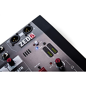 ZED-6 6-Channel Analog Mixer (Renewed)