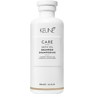 Keune Care Satin Oil Shampoo, Moisturizing & Shine-Enhancing Cleanser for All Hair Types, 10.1 Fl Oz