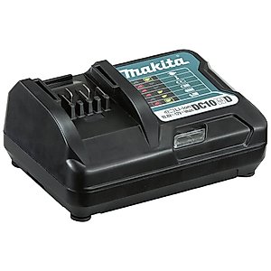 Makita DC10WC 12V CXT Charger, 12 volts, 50.0 minutes charge time, for 10.8V/12Vmax CXT batteries