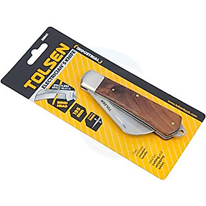 Electricians Pocket Cable Wire Stripper Skinning Utility Knife Blade