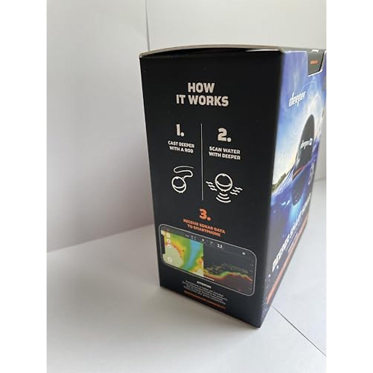 Deeper PRO Smart Sonar Castable and Portable Smart Sonar WiFi Fish Finder for Kayaks and Boats on Shore Ice Fishing Fish Finder