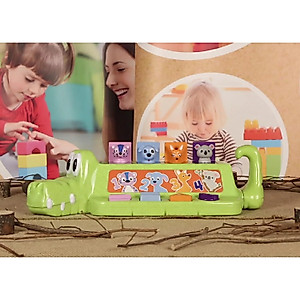 BOLEY Toddler Activity Center - Roo Crew Animal Alligator Interactive Learning Toy - Learn Colors, Shapes and Numbers - Toddler Interactive Playset – Ages 2 and Up