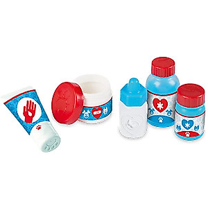 Melissa & Doug Examine and Treat Pet Vet Play Set (24 pcs) - Kids Veterinary Play Set, Veterinarian Kit For Kids, STEAM Toy, Pretend Play Doctor Set For Kids Ages 3+