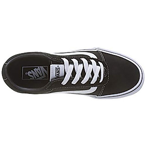 Vans Women’'s Ward Low-Top Sneakers, (Suede/Canvas) Black/White Iju, 5 UK 5 UK