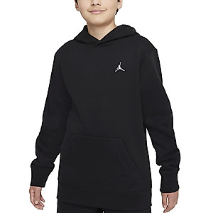 Jordan Boy's Essentials Pullover (Big Kids) Black SM (8 Big Kid)