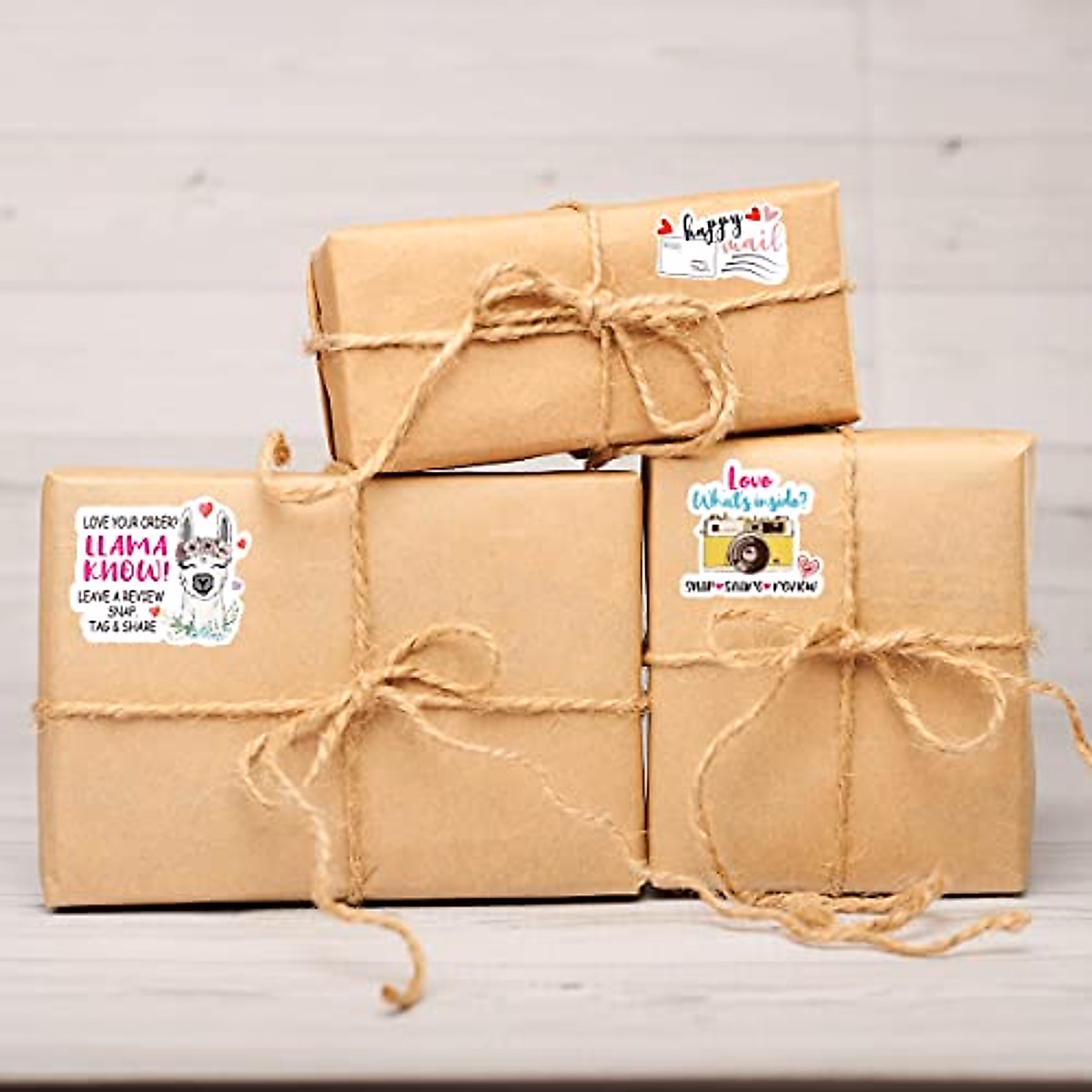 Love Your Order Let Llama Know Stickers,Thank You Stickers,Handmade Stickers,Small Shop Stickers,Envelopes Stickers for Small Business, Online Retailers,Handmade Goods,500 Labels Per Roll