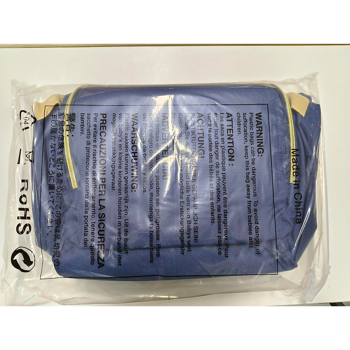 VSNOON Travel Laptop Backpack, 17.3 Inch Business Backpack with USB Charging Port, Water Resistant College School Computer Bag for Women & Men Gift, Work Bag Bookbag Casual Daypack，Blue