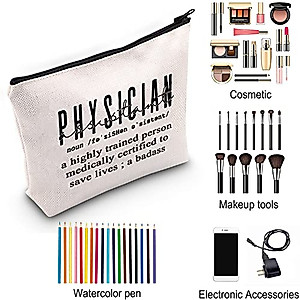 ZJXHPO Physician Assistant Definition Survival Kit PA Makeup Bag With Zipper Medical Student Pencil Case PA Student Survival Kit PA Graduation Gift (PA Definition)