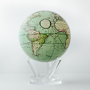 MOVA Globe Antique Terrestrial Green 4.5"