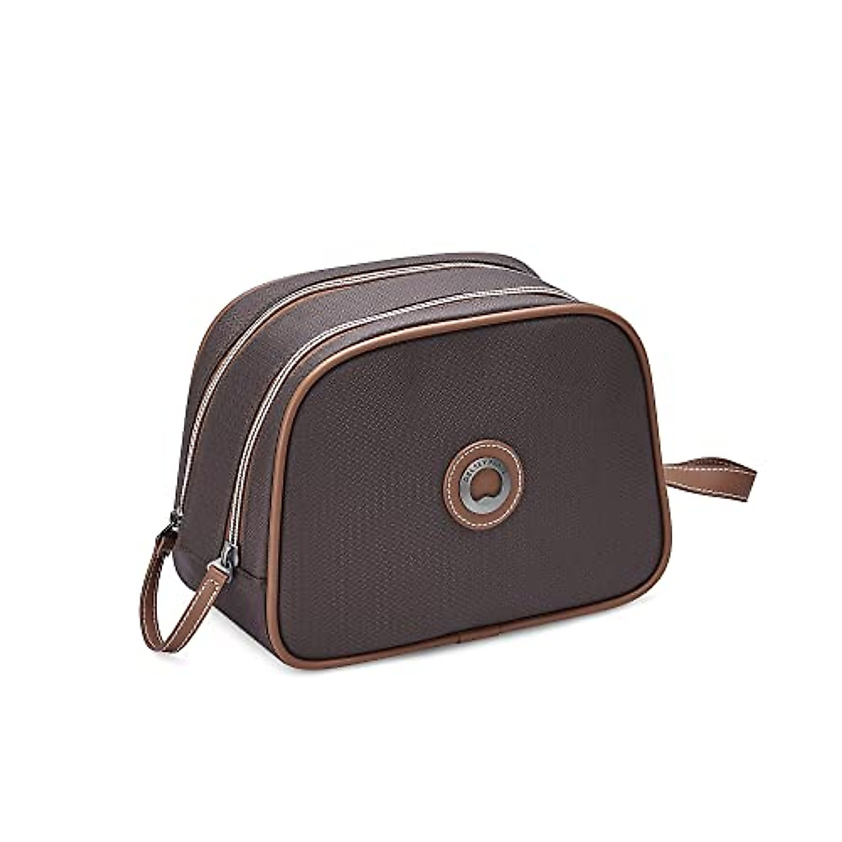 DELSEY PARIS Chatelet 2.0 Toiletry and Makeup Travel Bag, Chocolate Brown