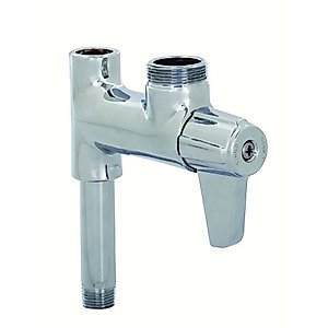 T&S Brass 5AFL00 Faucet with Add-On for Pre-Rinse and Less Nozzle