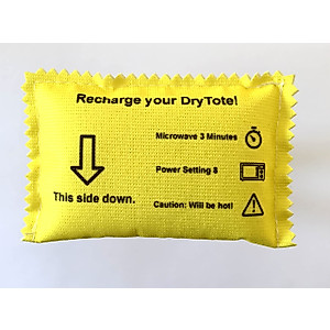 100g Rechargeable Desiccant Pack - Moisture Absorbing Bag - Desiccant Dehumidifier for Storage Bins and Totes …