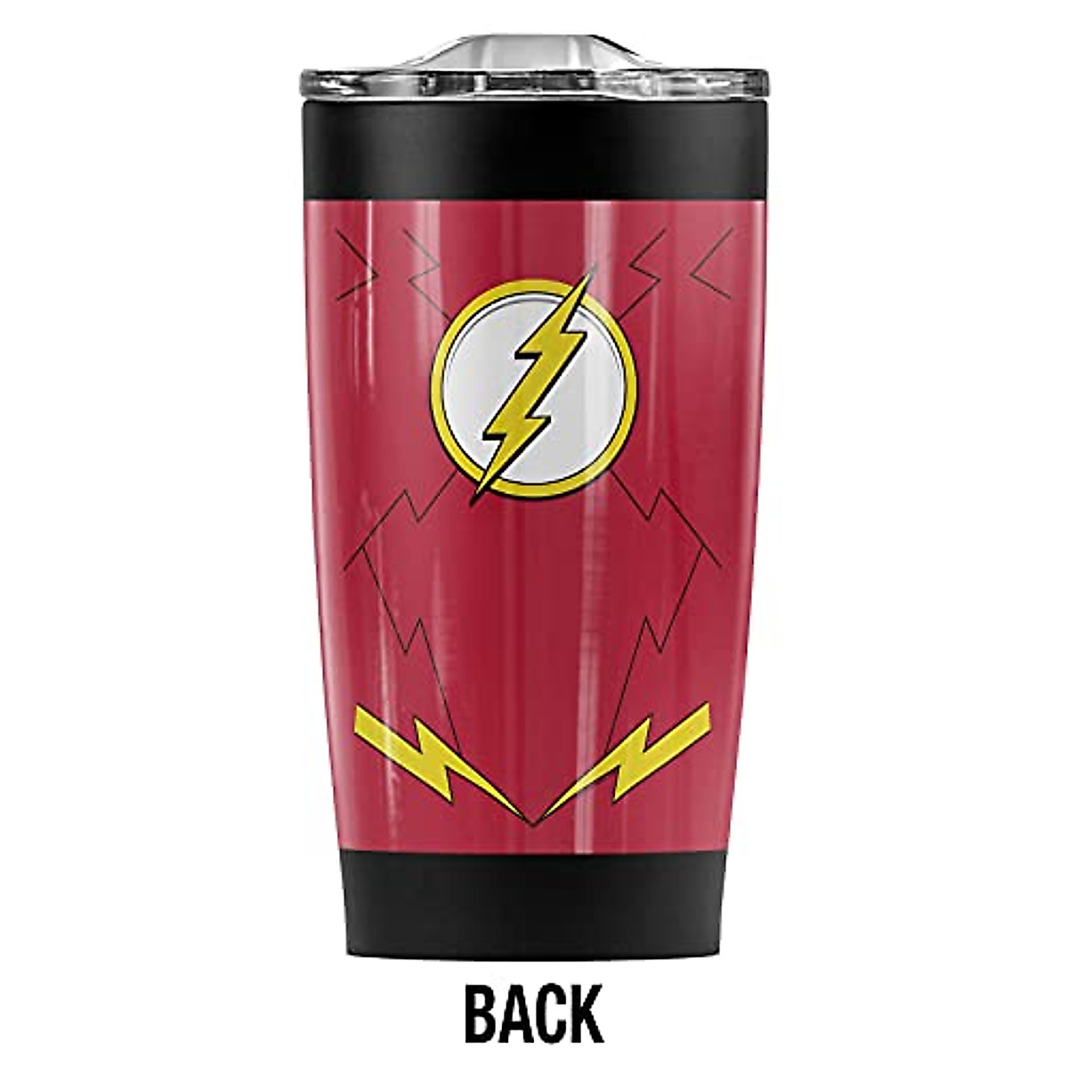 Logovision The Flash Flash Uniform Stainless Steel Tumbler 20 oz Coffee Travel Mug/Cup, Vacuum Insulated & Double Wall with Leakproof Sliding Lid | Great for Hot Drinks and Cold Beverages