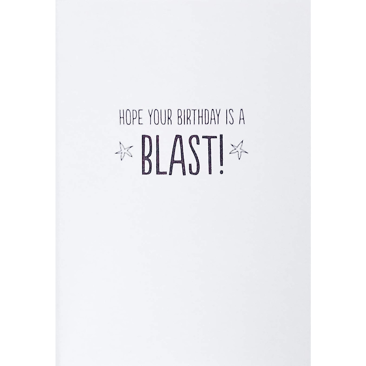 Greeting Card Out Of This World Happy Birthday Grandson Spaceship Outer Space UFO Astronaut Themed