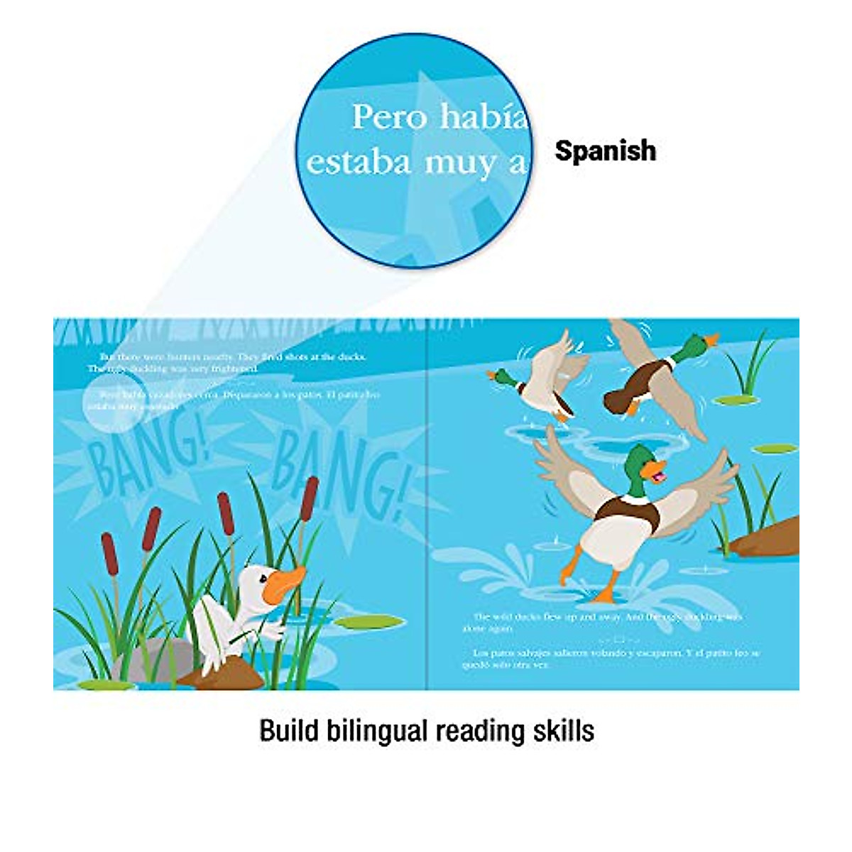 El Patito Feo (The Ugly Duckling), Bilingual Children’s Book Spanish/English, Guided Reading Level I (Keepsake Stories)