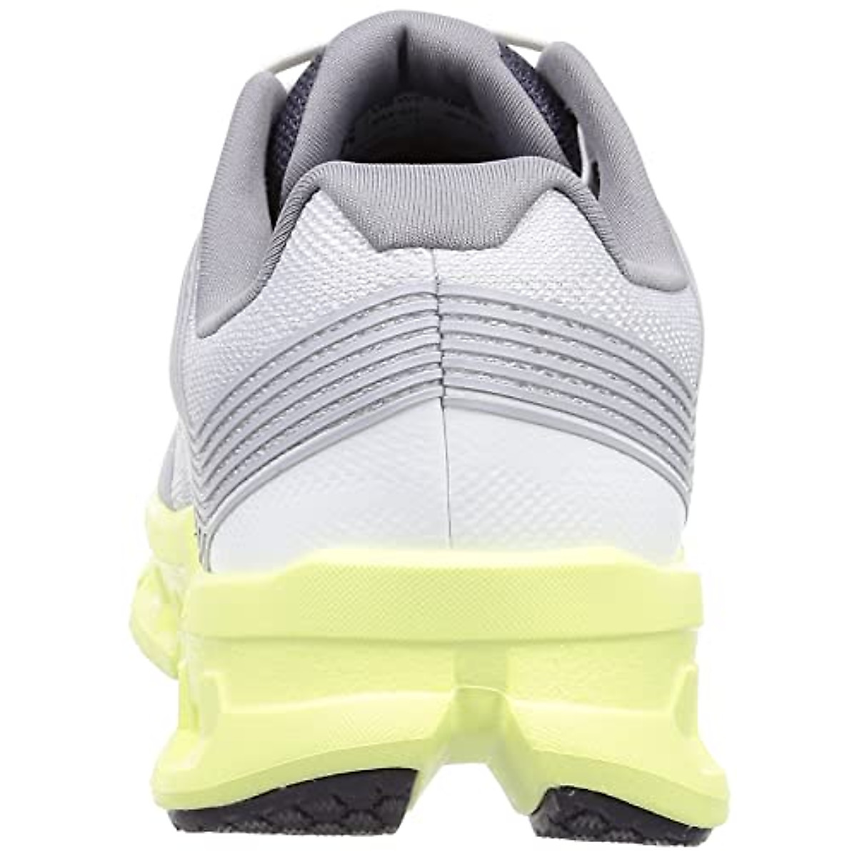 On Women's Cloudgo Sneakers, Frost/Hay, White, Green, 5 Medium US