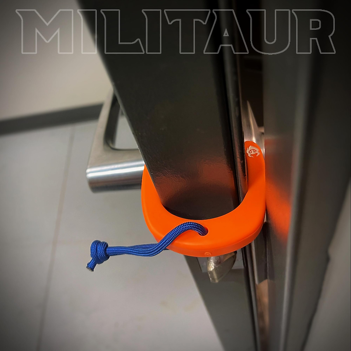 Militaur First Responder Door Stop. Stops Doors from Closing. Orange is Glow in The Dark. Police & EMS Door Jam. Firefighter Tools Door Wedge. Door Pinch Guard. Molle & PALS Compatible. (Pack of 2)