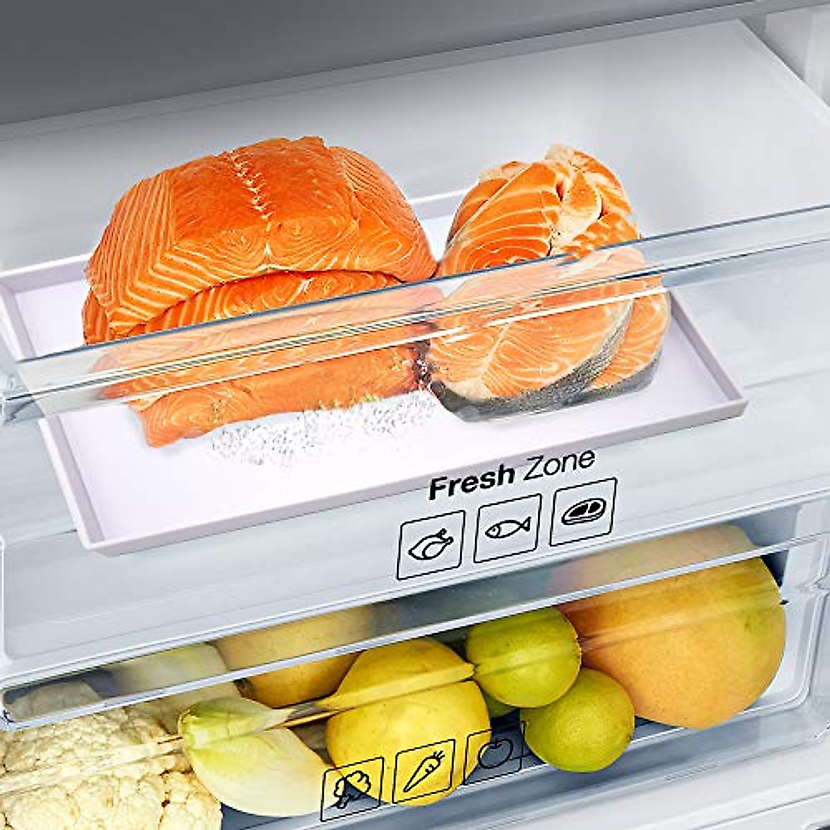 Black and White Plastic Tray Set 14 x 9.6 in, Large Vanity Organizer Bathroom Counter Tray, Kitchen Tray for Counter, Multi-Purpose Utility Trays (Pack of 2)