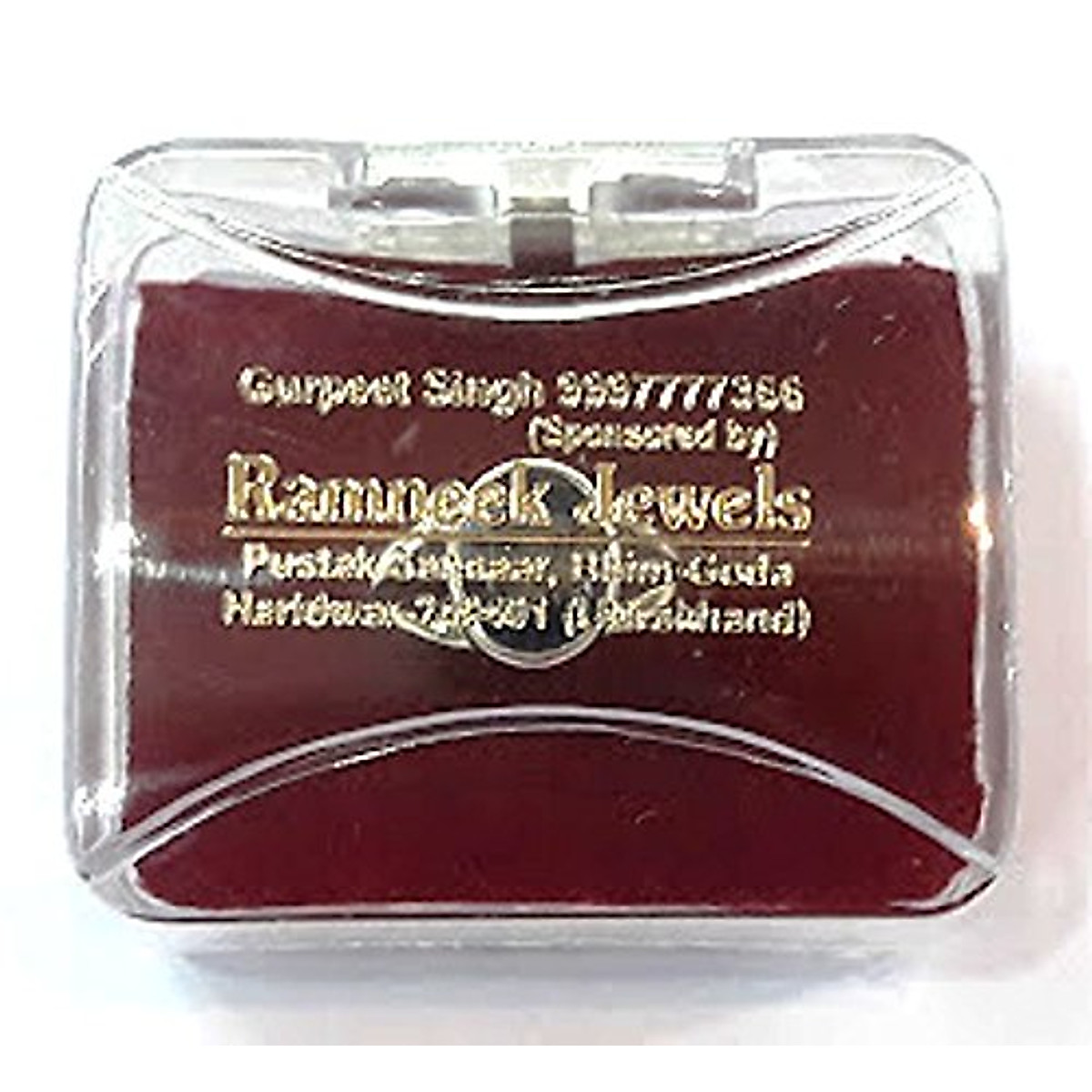 Ramneek Jewels Divya Shakti 6.25-6.50 Carat Yellow Sapphire Ring (Pukhraj Stone Panchadhatu Ring) 100% Original AAA Quality Gemstone (10.25)