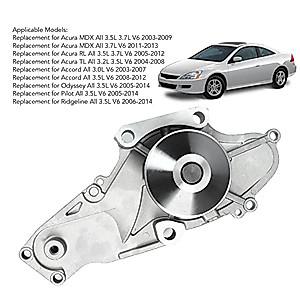 Timing Belt Water Pump Kit, Precise Low Noise Safe Strong Strength 19200 RDV J01 Stable Connection for Acura