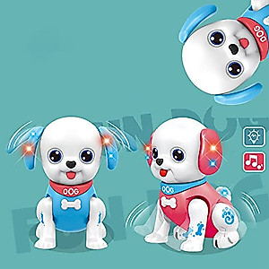 MIANHT Smart Robot Dog Toy for Kids - Robotic Puppy, Dancing Interactive Robot Dogs, Smart Dancing Walking Robot Puppy, Electronic Pet Gift for Boys & Girls