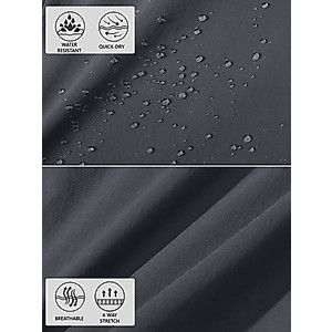 MAGCOMSEN Cargo Shorts for Women Lightweight Quick Dry Hiking Shorts with Pockets Summer Golf Shorts Grey Travel Shorts, S